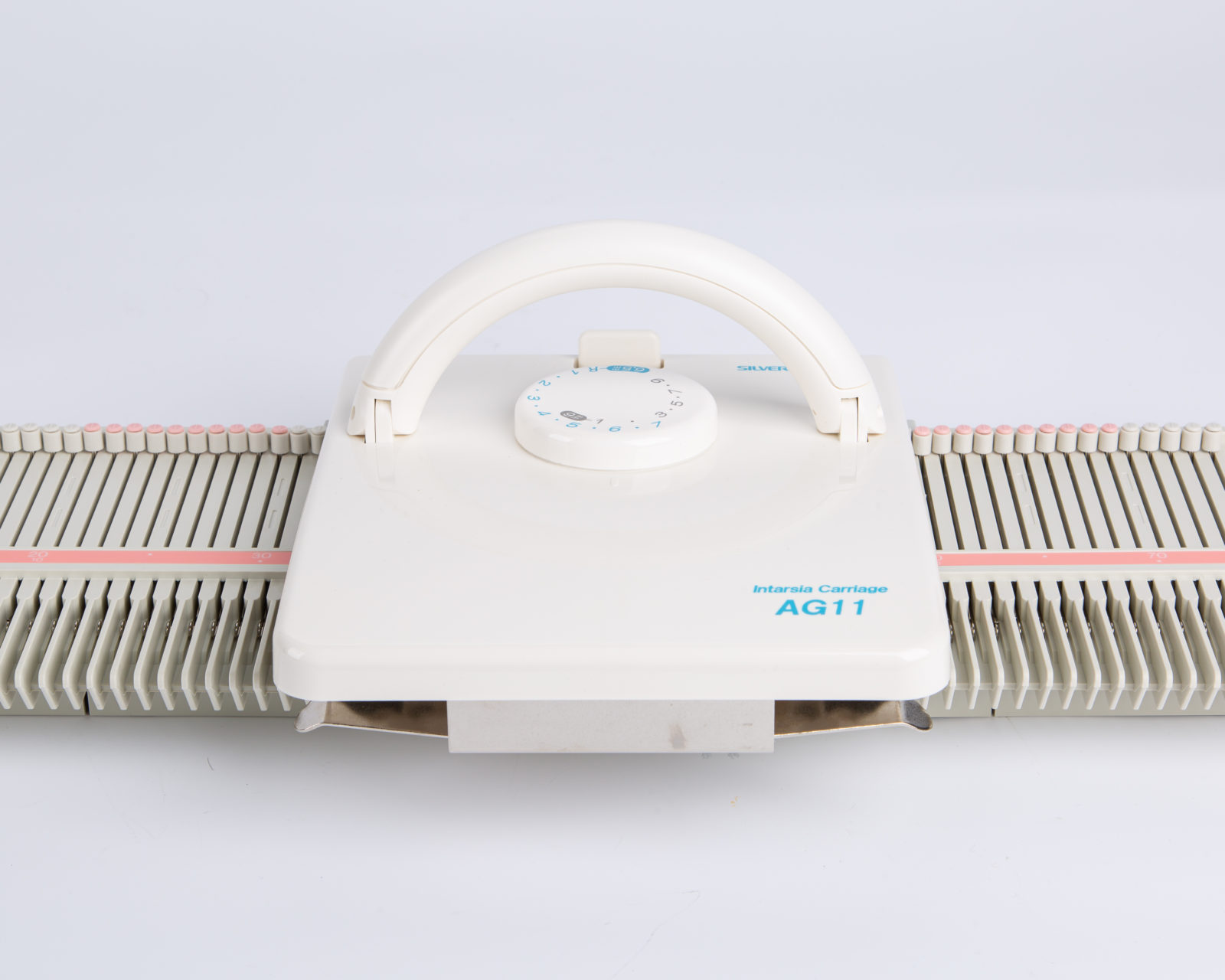 AG11 Intarsia Carriage | Silver Sewing Machines